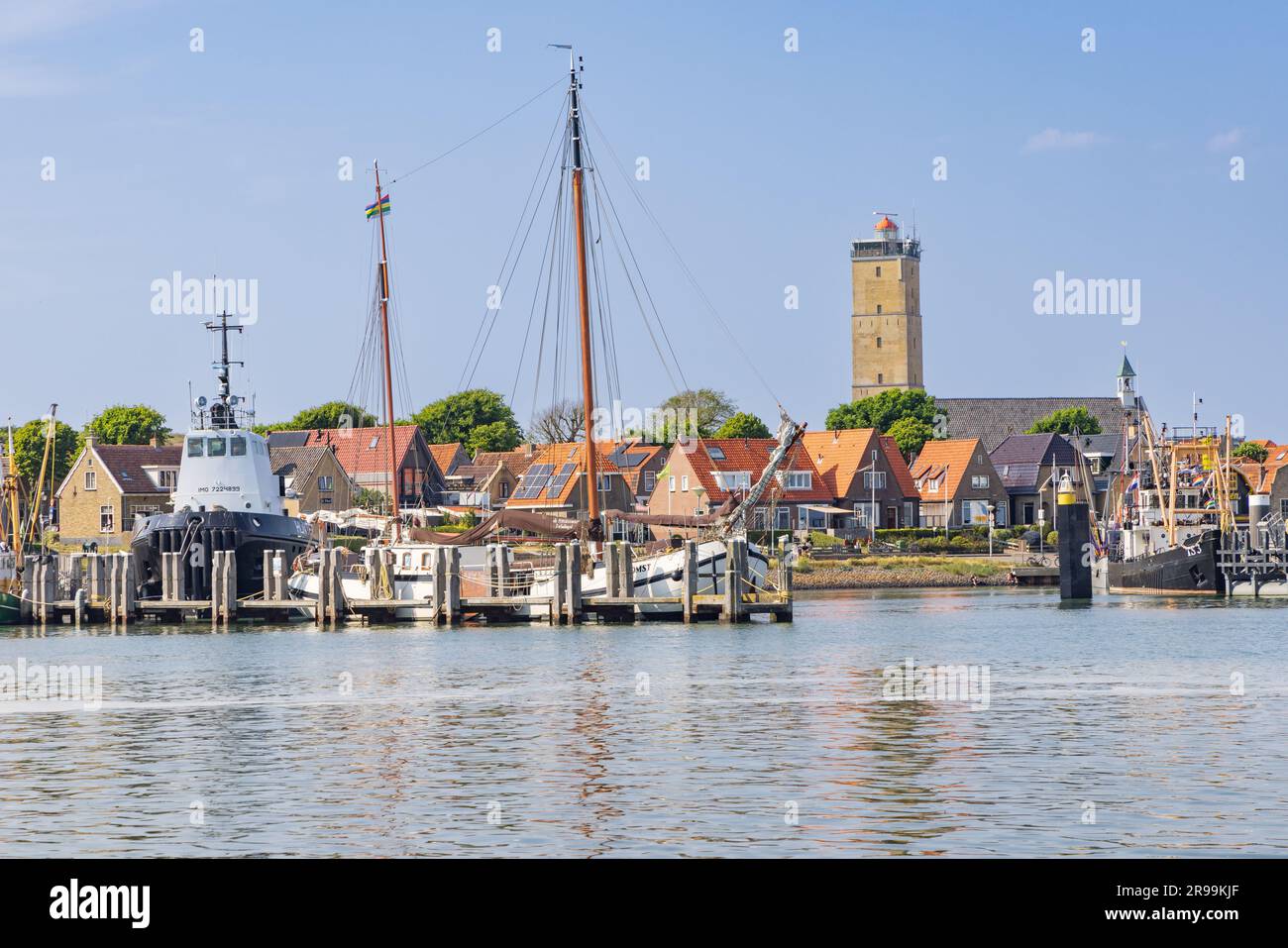 Terschelling, The Netherlands - June 11, 2023: Cityscape West ...