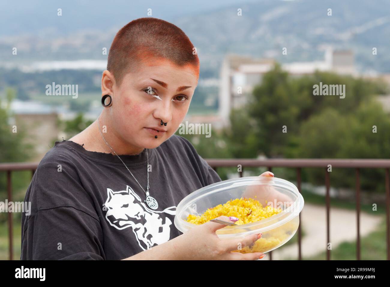 Female food tupperware hi-res stock photography and images - Alamy