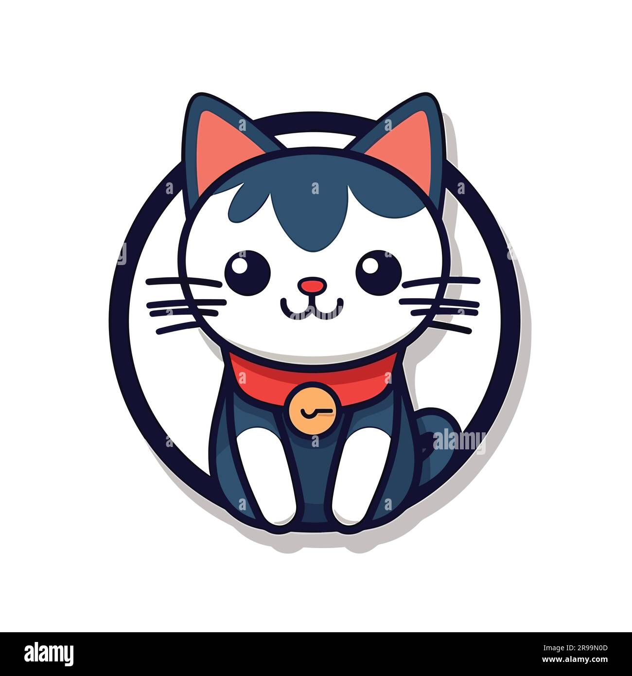 Simple cat Cut Out Stock Images & Pictures - Alamy