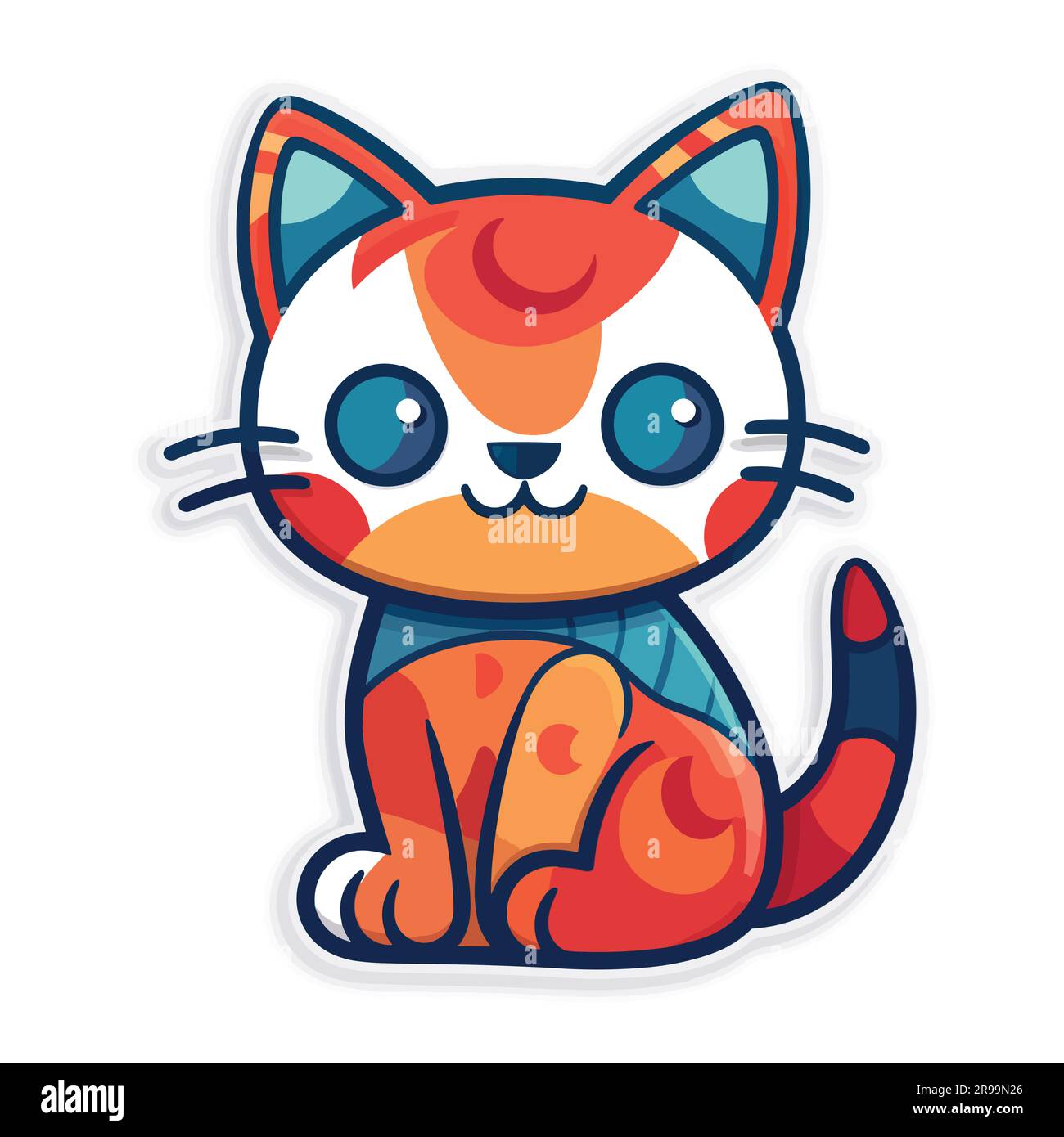 Simple cat Cut Out Stock Images & Pictures - Alamy