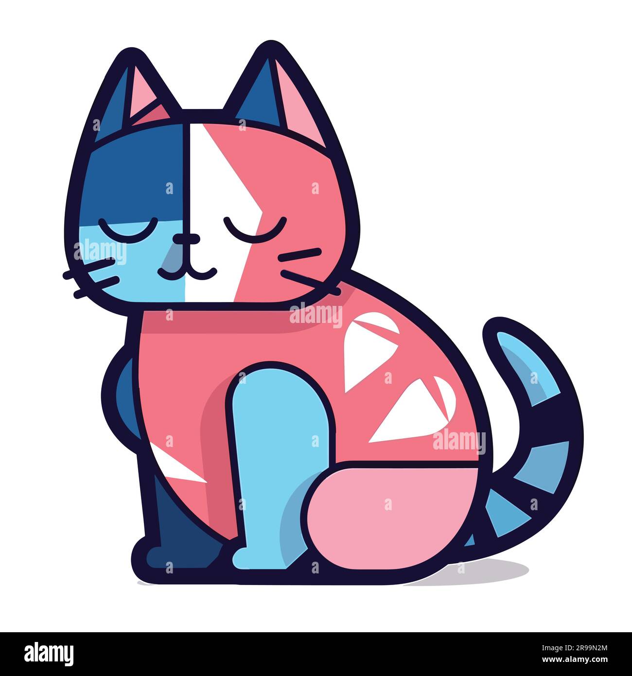 Simple cat Cut Out Stock Images & Pictures - Alamy