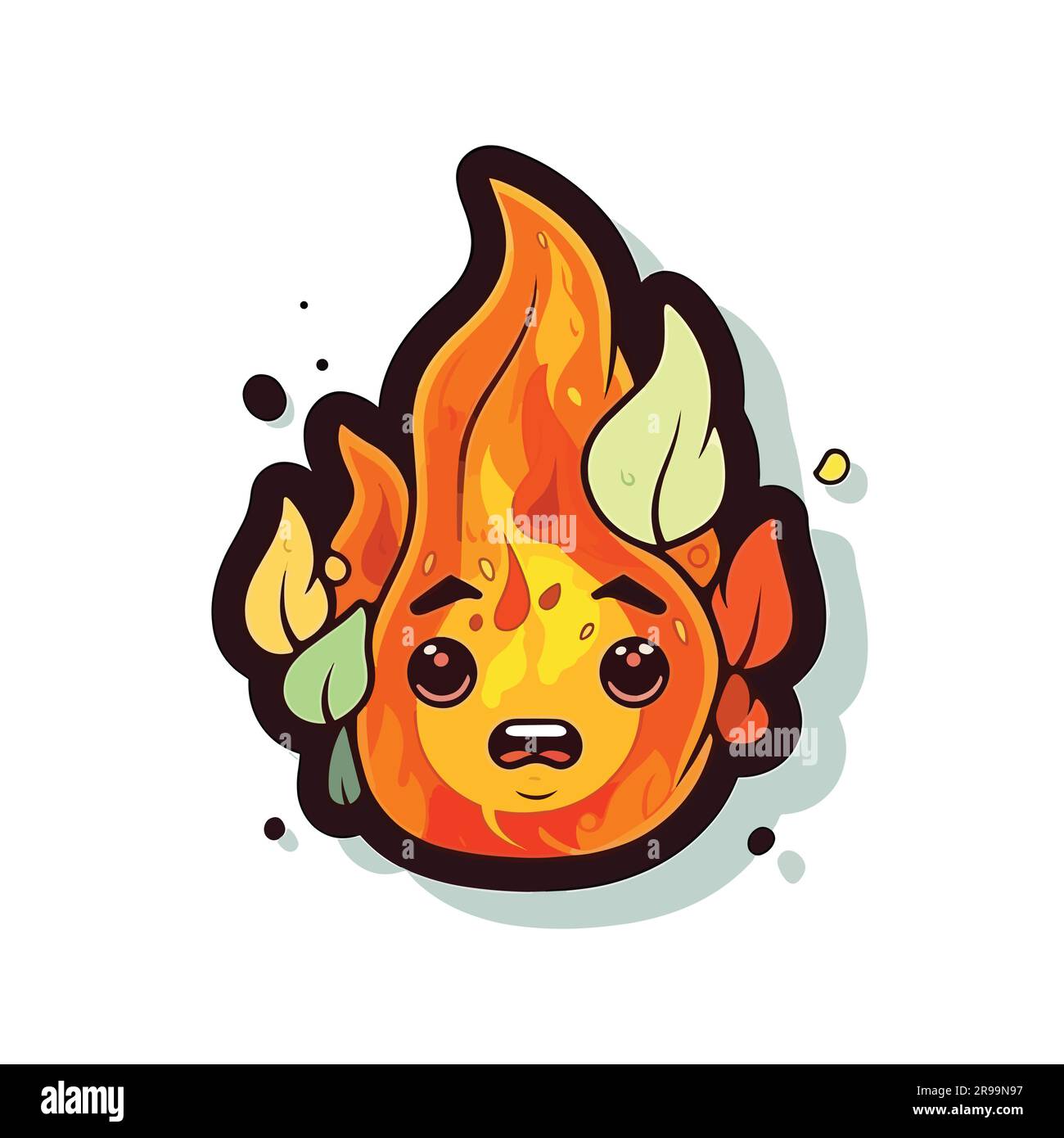 Angry face collage Stock Vector Images - Alamy