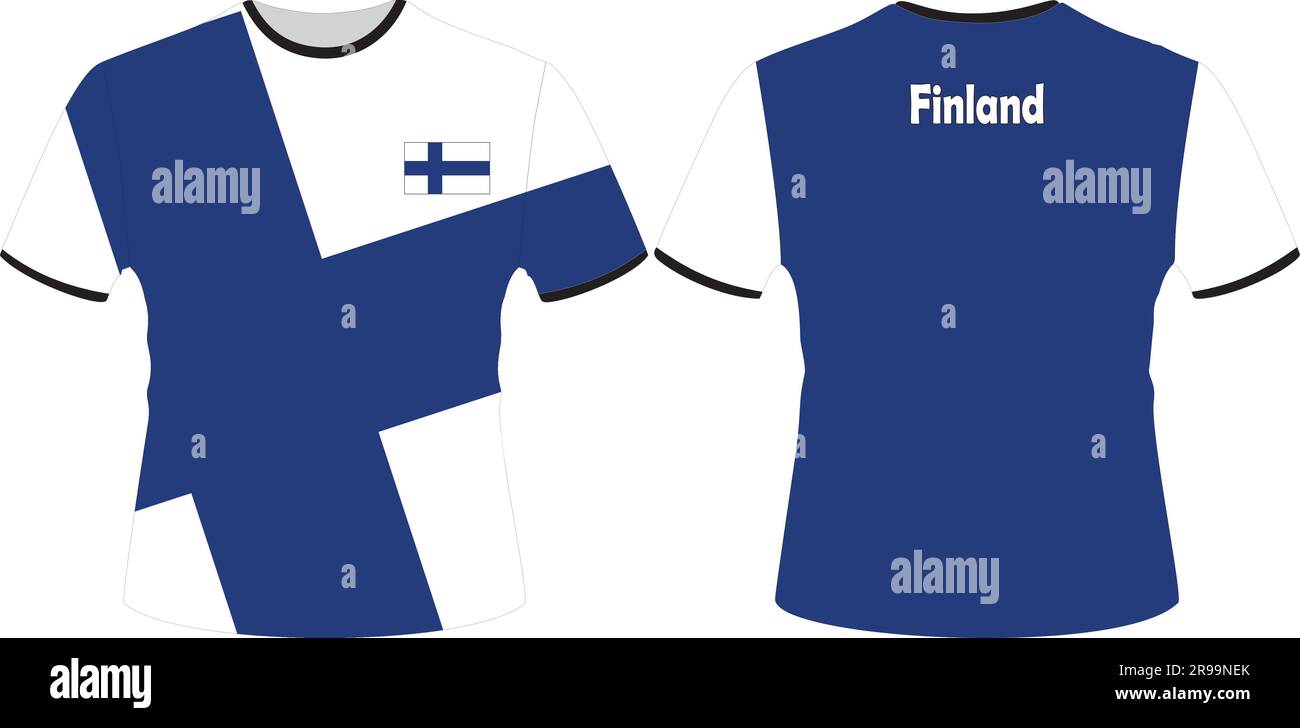 T Shirts Design with Finland Flag Vector Stock Vector Image & Art - Alamy