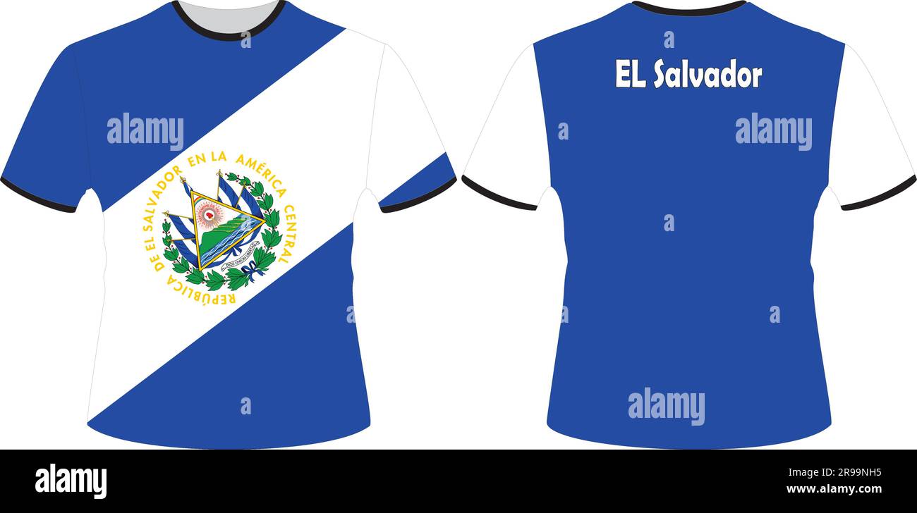 Ei salvador flag hi-res stock photography and images - Alamy