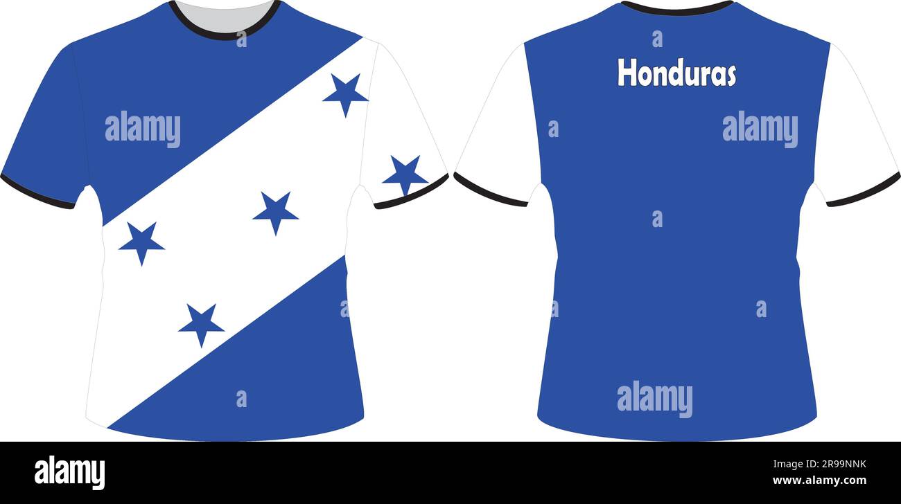 T Shirts Design with Honduras Flag Vector Stock Vector Image & Art - Alamy