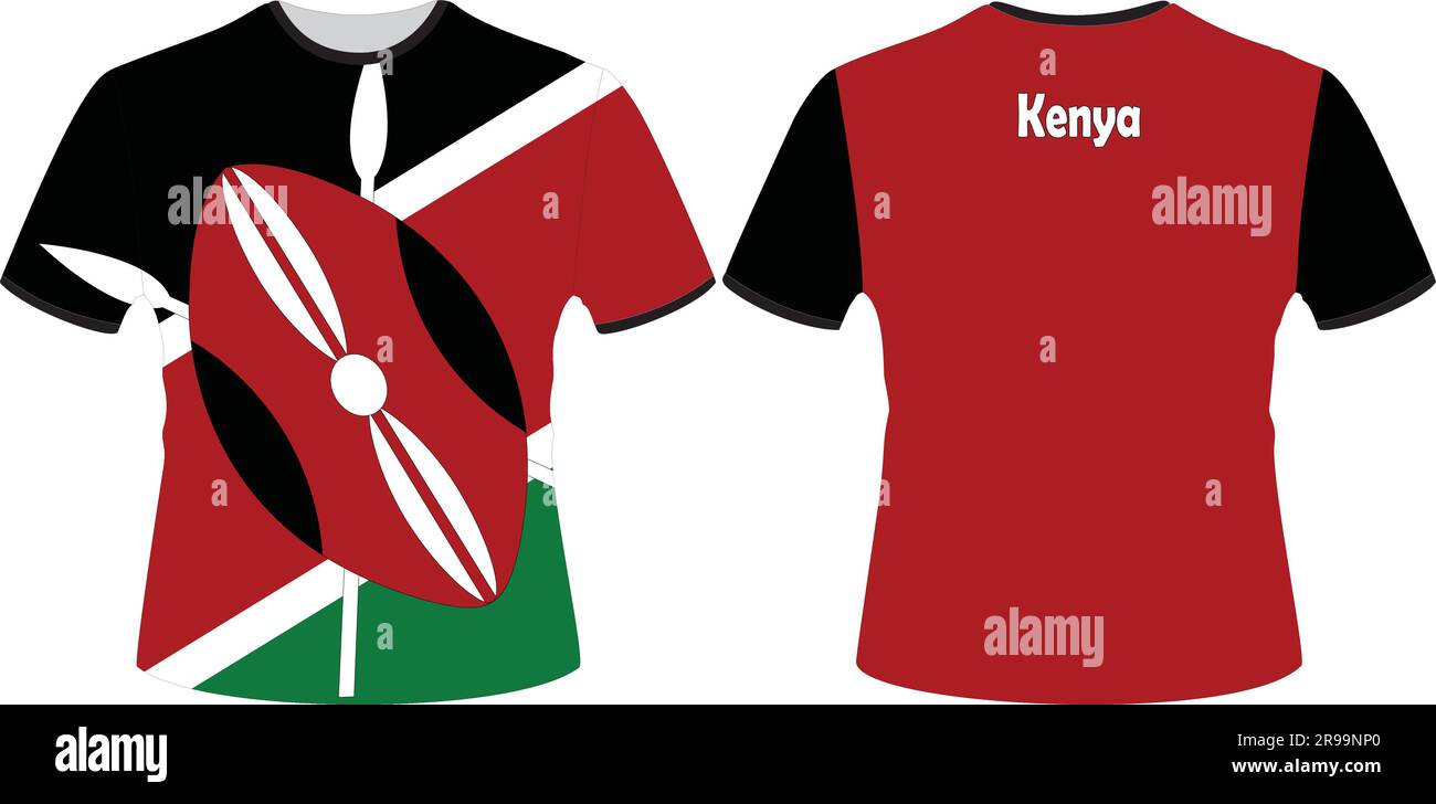 Kenya flag Cut Out Stock Images & Pictures - Alamy