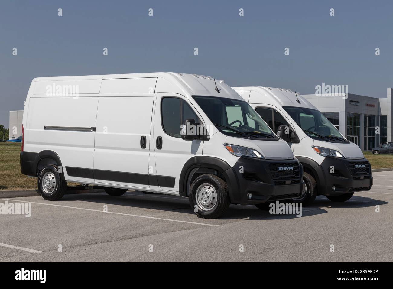 Brownsburg - June 24, 2023: Ram 2500 ProMaster Cargo display ...