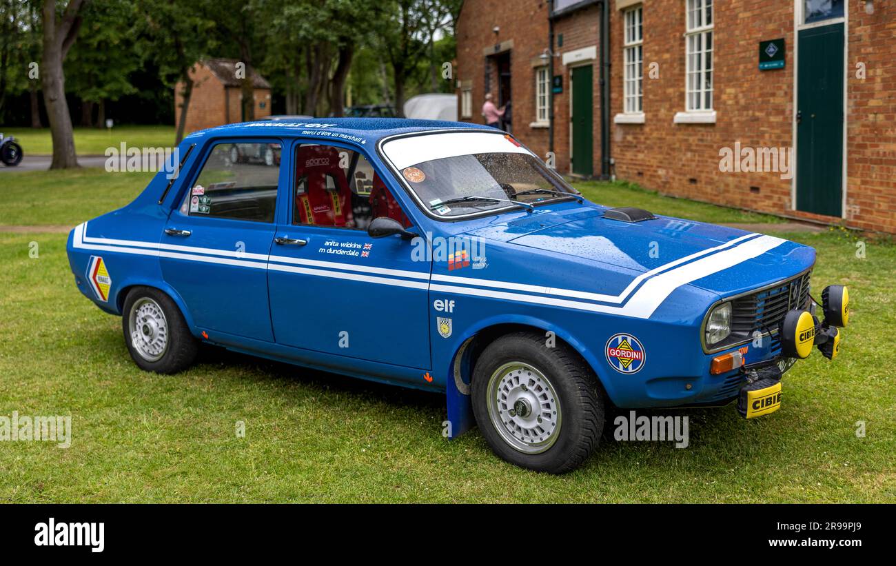 1973 Renault 12 ‘YND 360L’ on display at the Bicester Flywheel held at ...
