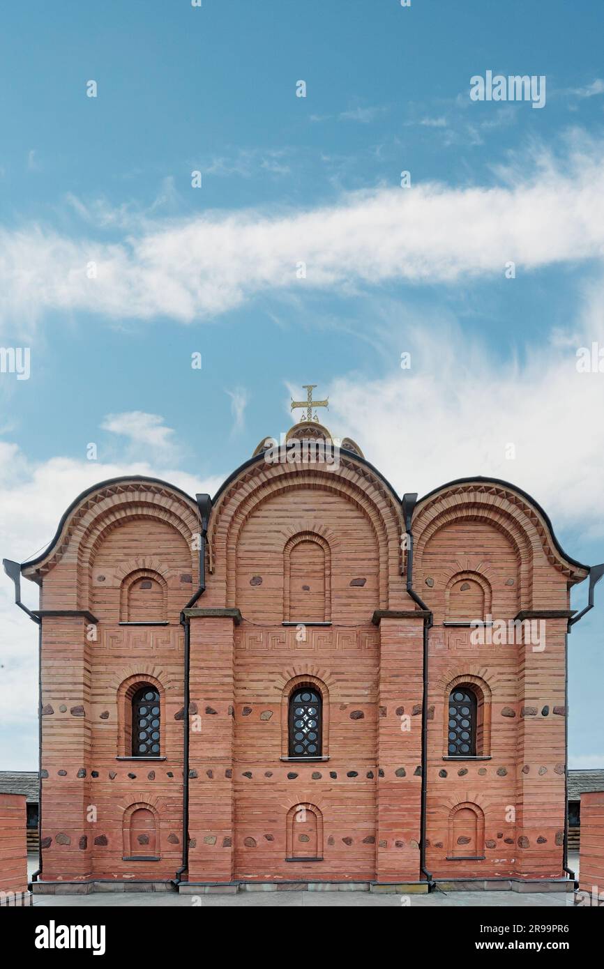 Small gate church on top of Golden Gates in Kyiv Ukraine Stock Photo ...
