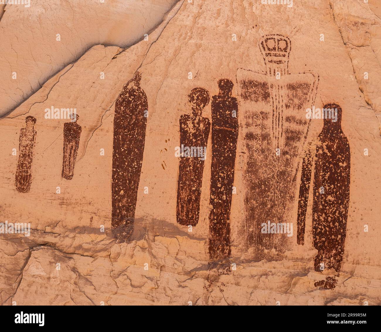The Great Gallery pictographs, Horseshoe Canyon, Canyonlands National ...