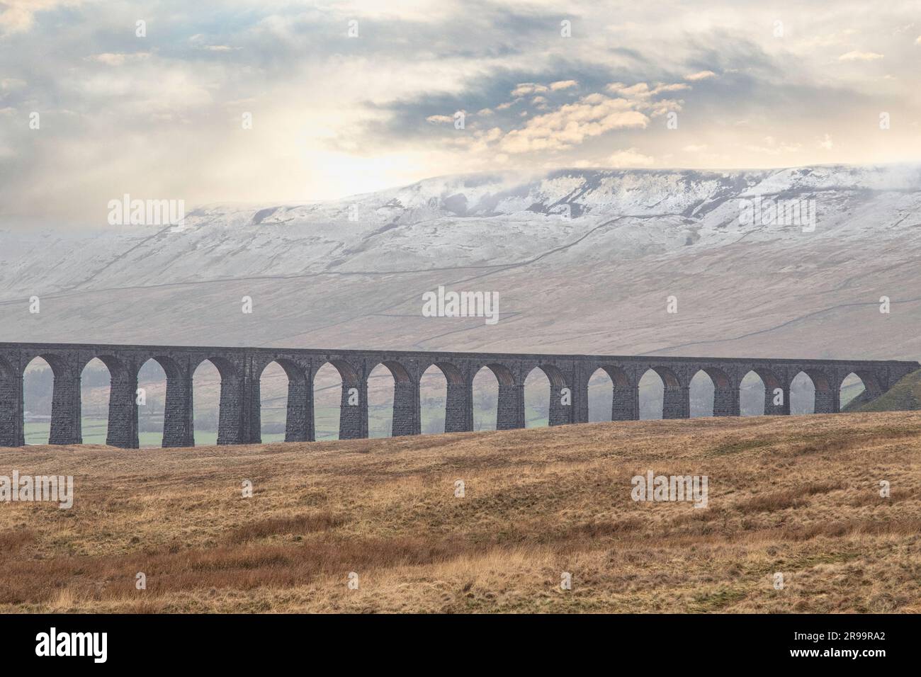 Ribblehead viaduct in winter Stock Photo - Alamy