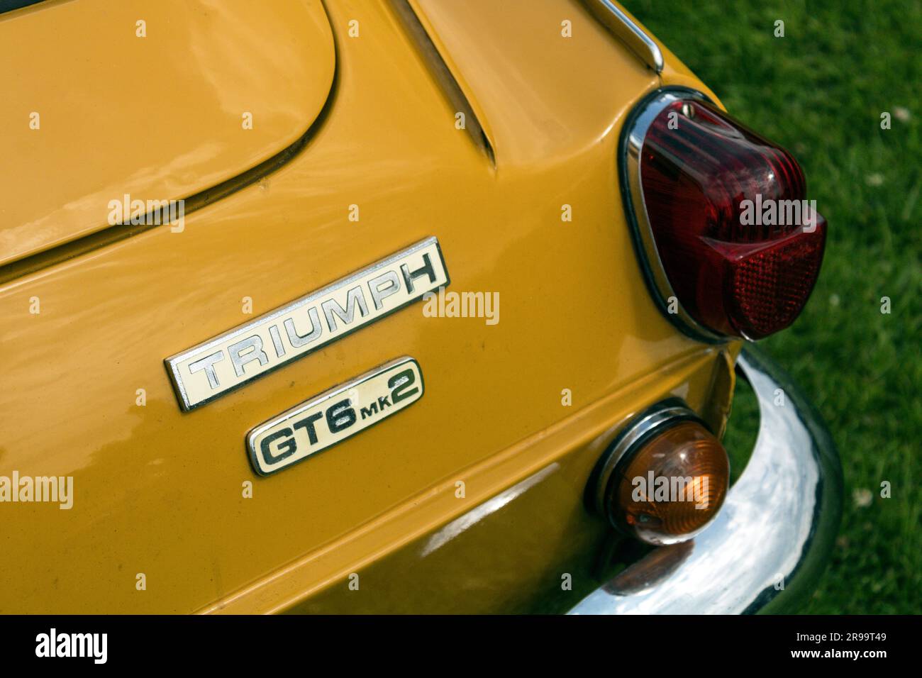 Triumph Gt6 Mark 2. Burnley Classic Car Show 2023 Stock Photo - Alamy