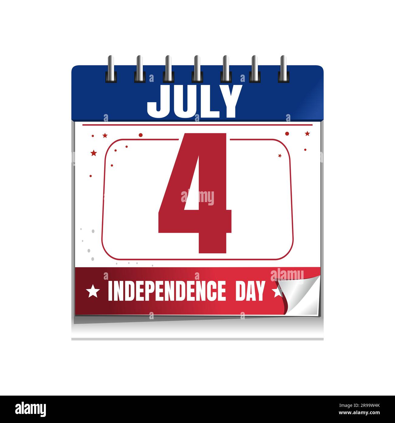 Independence day calendar hi-res stock photography and images - Alamy