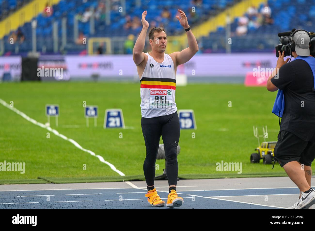 Chorchow, Poland. 25th June, 2023. Timothy Herman in the Javelin Throw ...