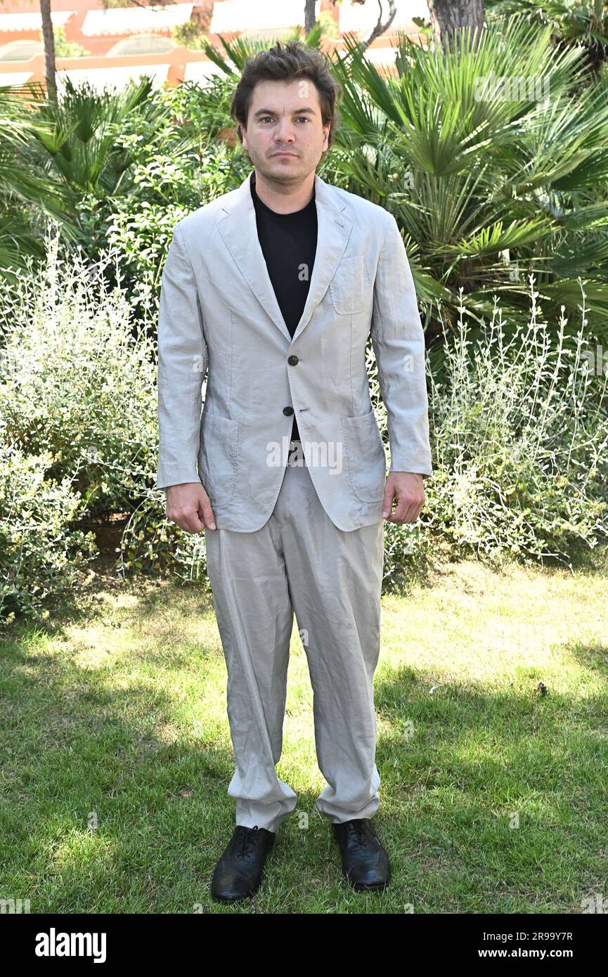 Emile Hirsch 6th Edition Filming Italy Sardegna Festival Photocall Emile Hirsch Cagliari, Italy ...