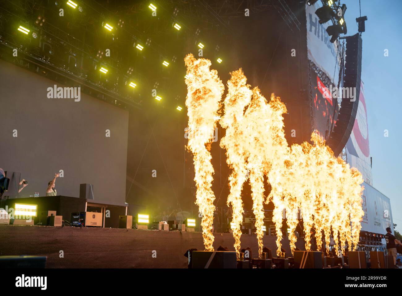 Vienna, Austria. 25 June 2023. German pop-singer and DJ Felix Jaehn on ...