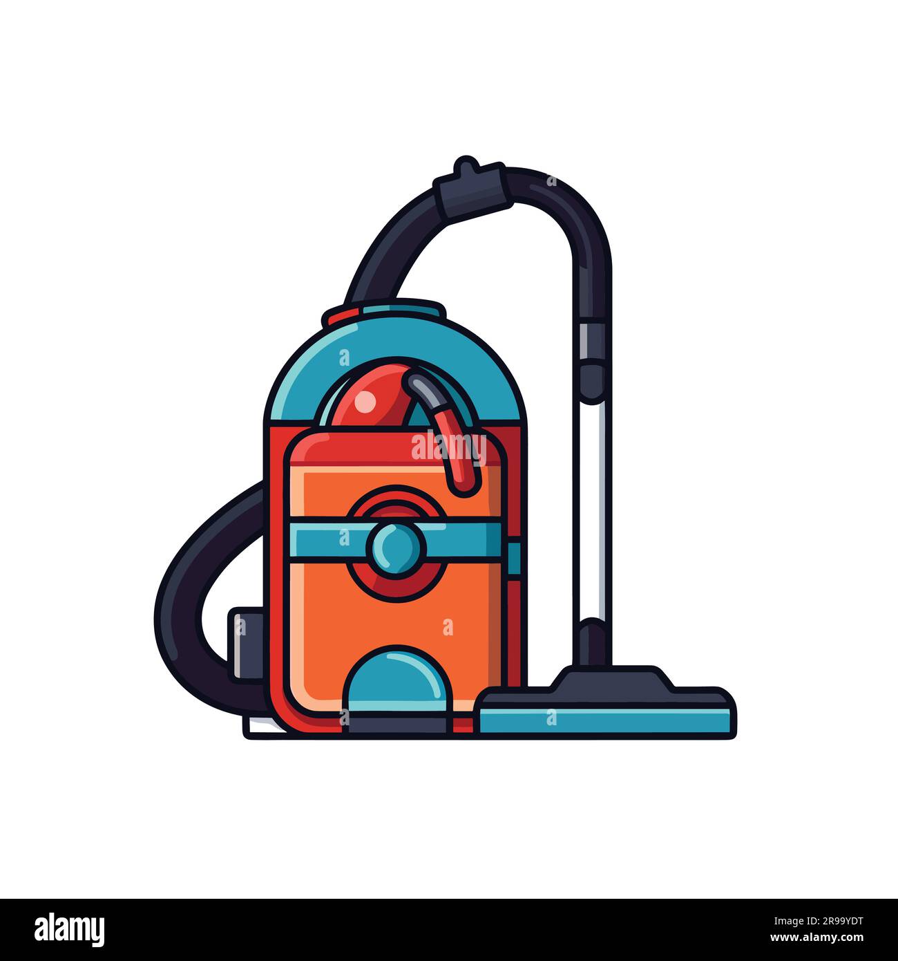 Vacuum cleaner clipart Stock Vector Images - Alamy