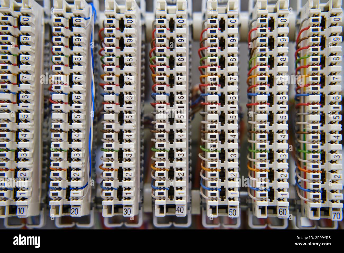 The office's telecom infrastructure is essential for business ...