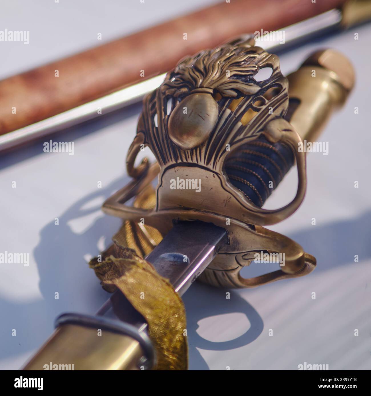 Broadsword of the 19th century French cuirassier of the Napoleonic Wars ...