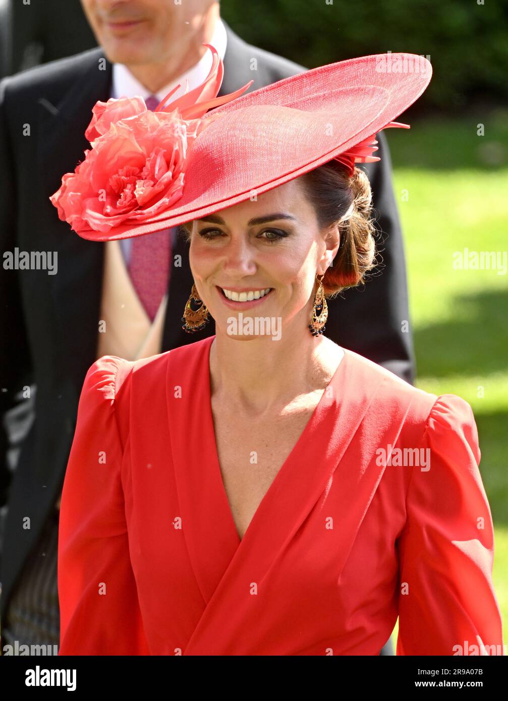 The Princess of Wales attending day four of Royal Ascot. Credit: Doug ...