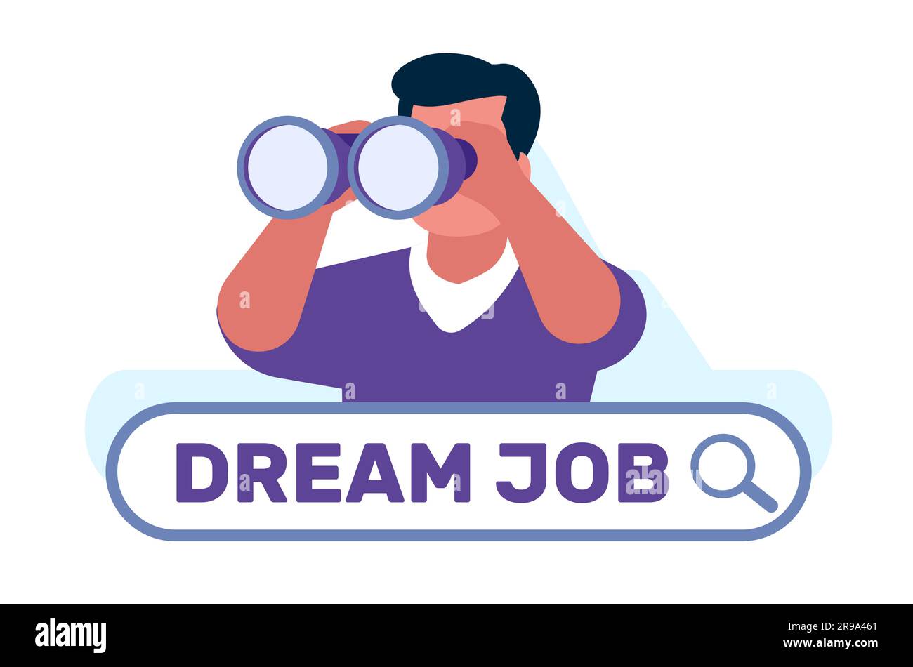 Dream job Cut Out Stock Images & Pictures - Alamy