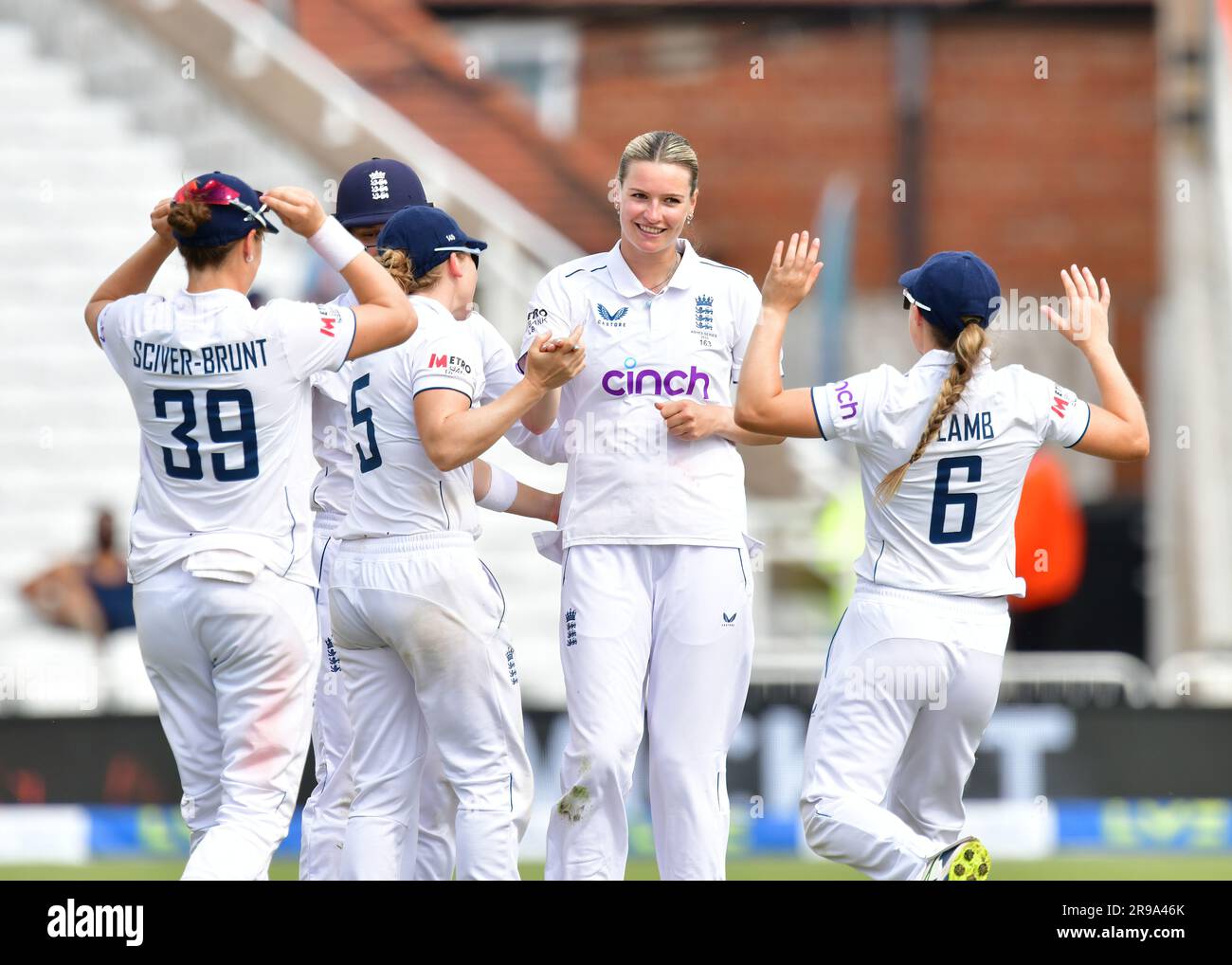 Trent Bridge Cricket Stadium, Nottingham UK. 25 June 2023. England ...