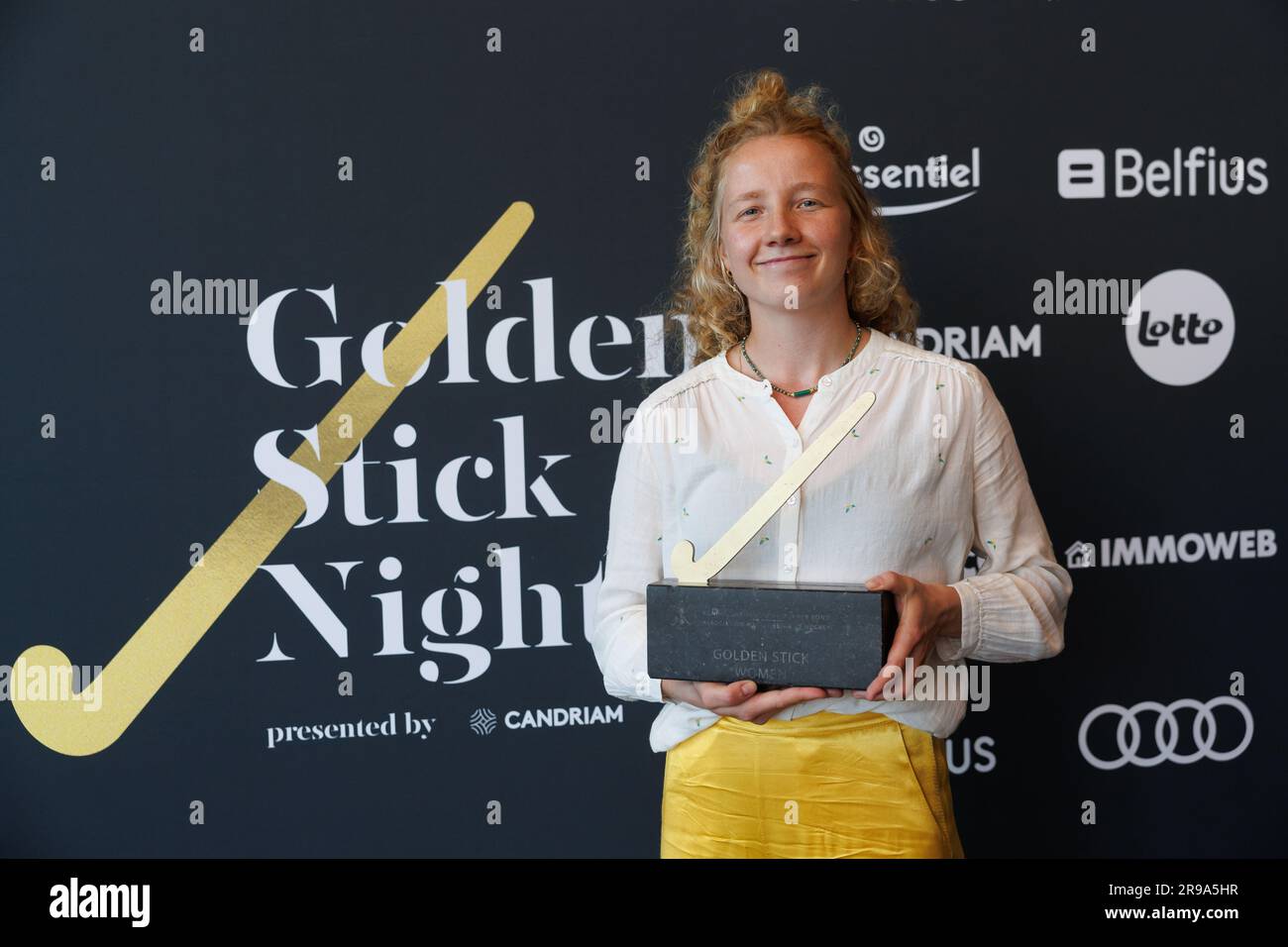 Wavre, Belgium. 25th June, 2023. Belgium's Michelle Struijk poses with ...