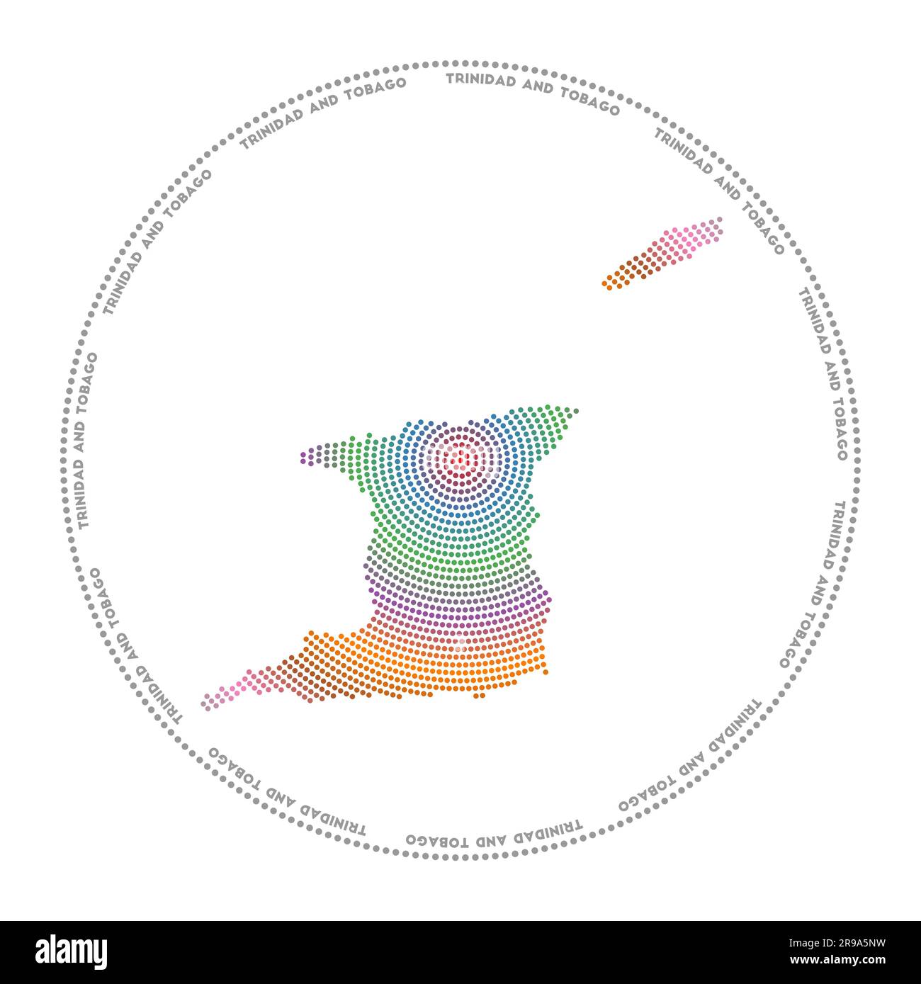 Abstract dotted vector logo hi-res stock photography and images - Alamy