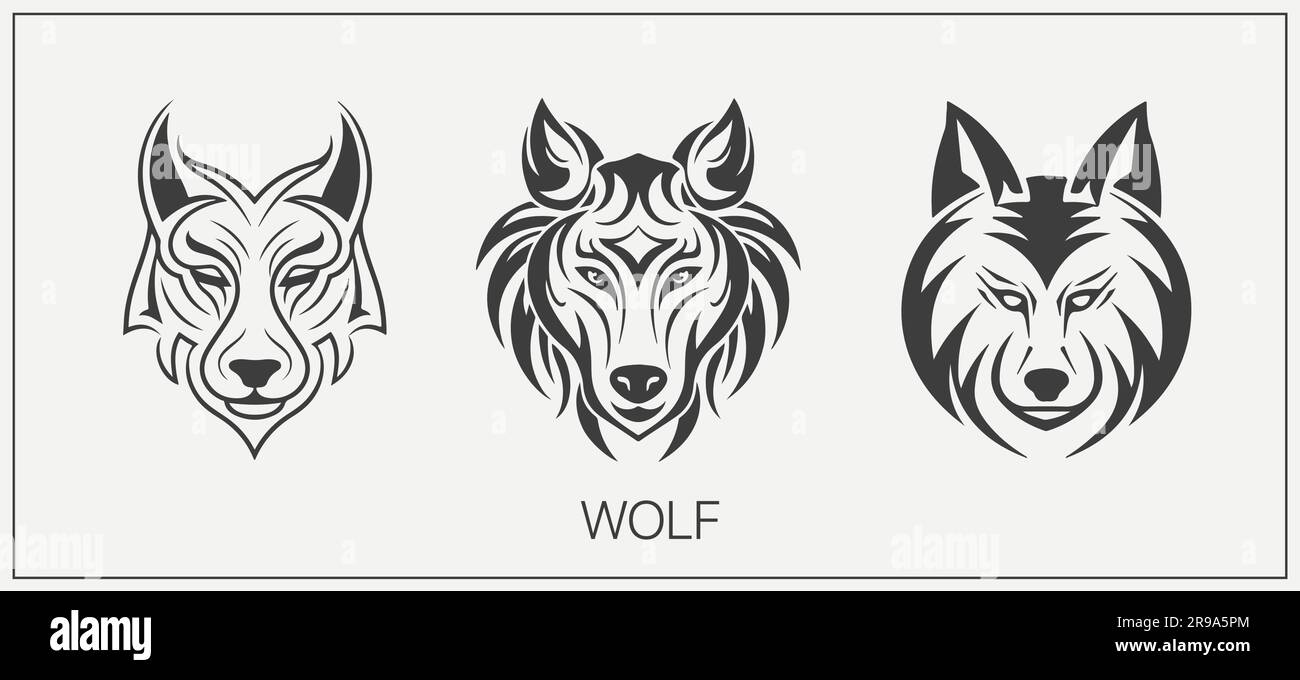 Fox monogram logo hi-res stock photography and images - Alamy