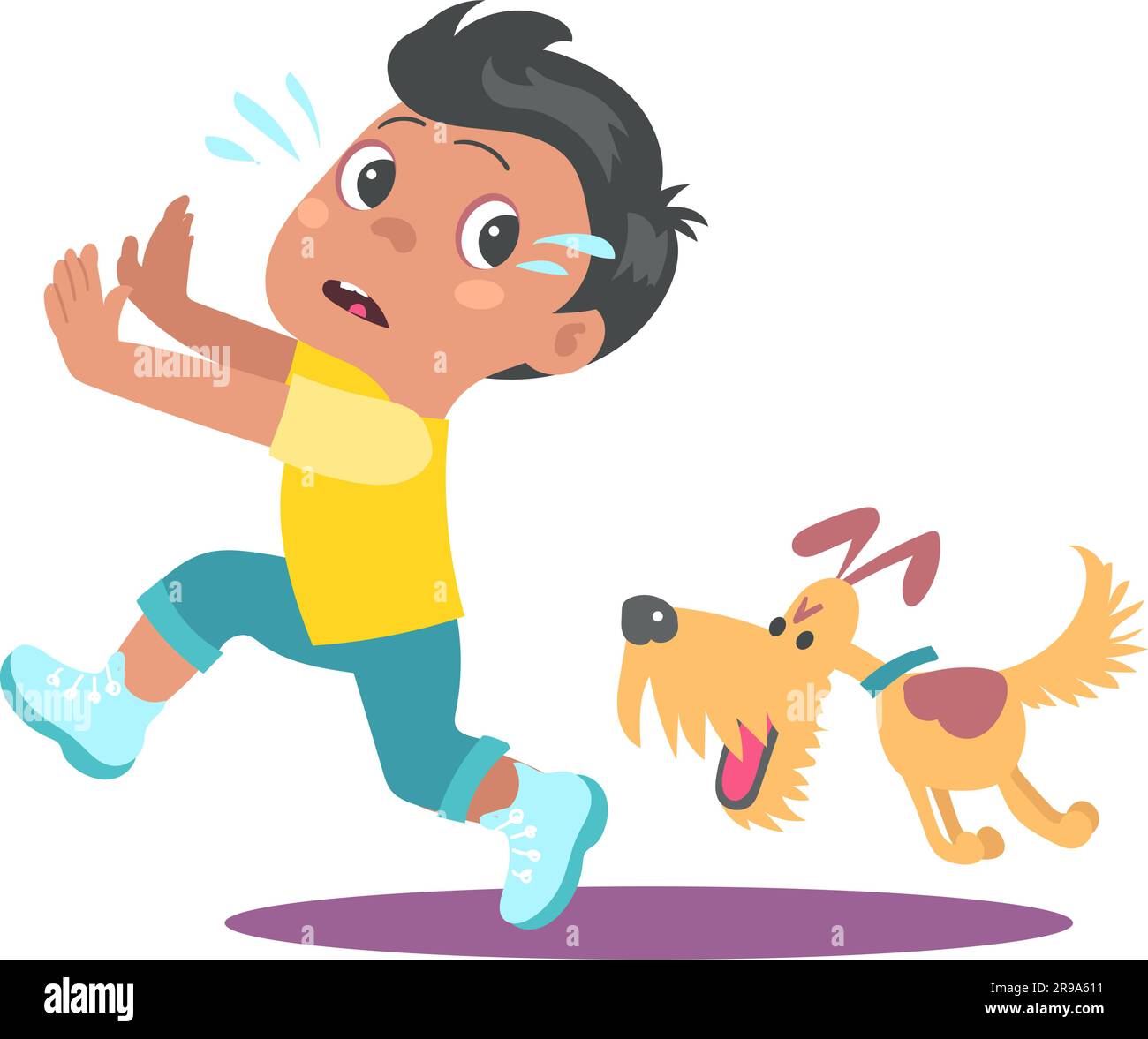 Afraid Child Clipart