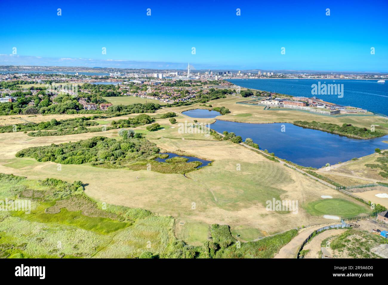 Gosport and stokes bay golf course hi-res stock photography and images ...