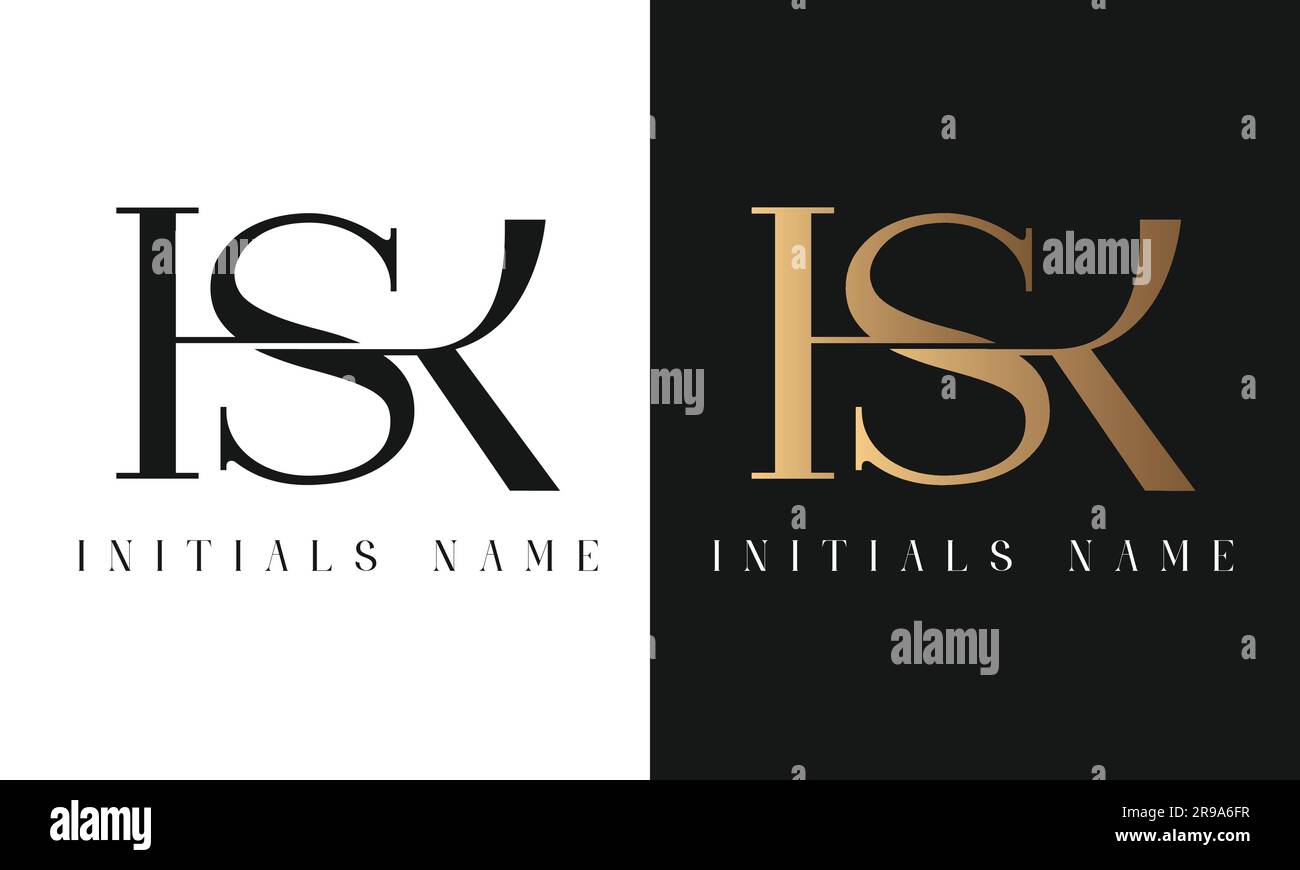 Letter ks logo hi-res stock photography and images - Alamy