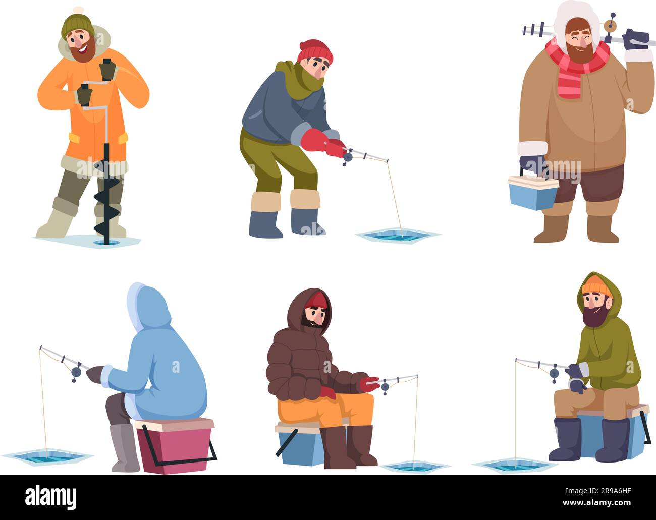 Winter fishing. Cold time fishing on north pole winter sailor exact ...