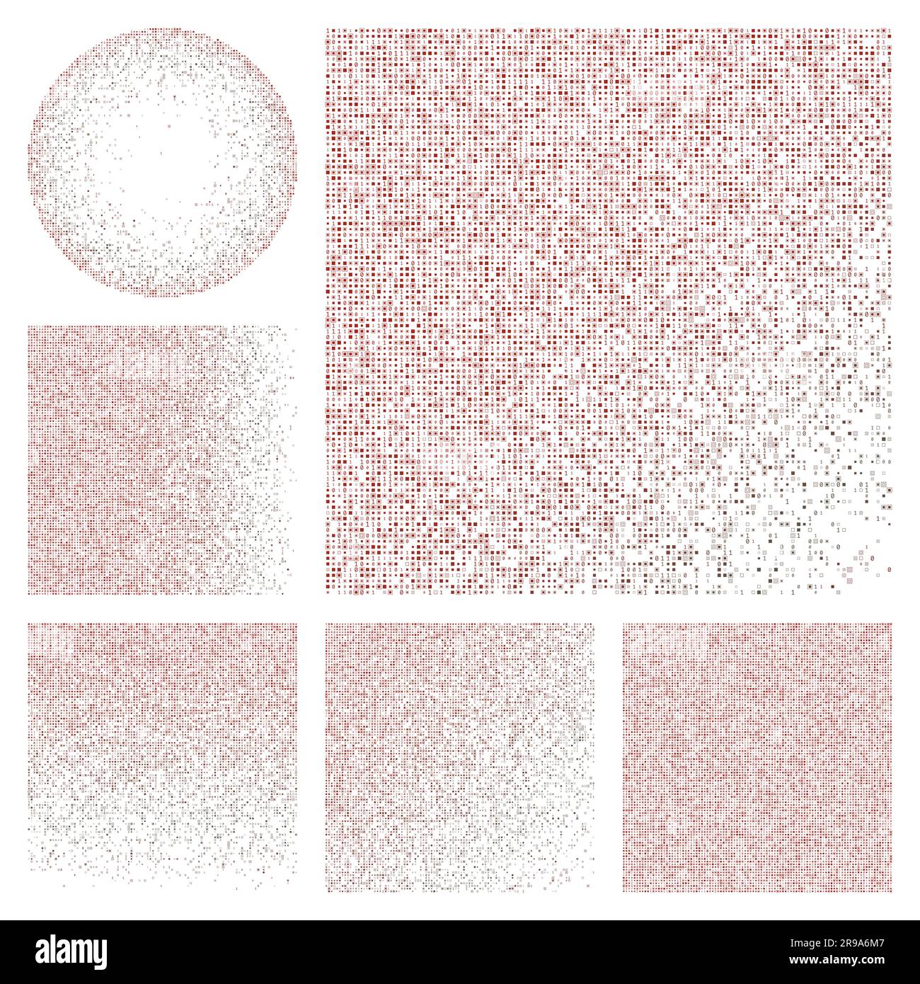 Digital background. Dark red-brown color theme backgrounds. Gradient ...