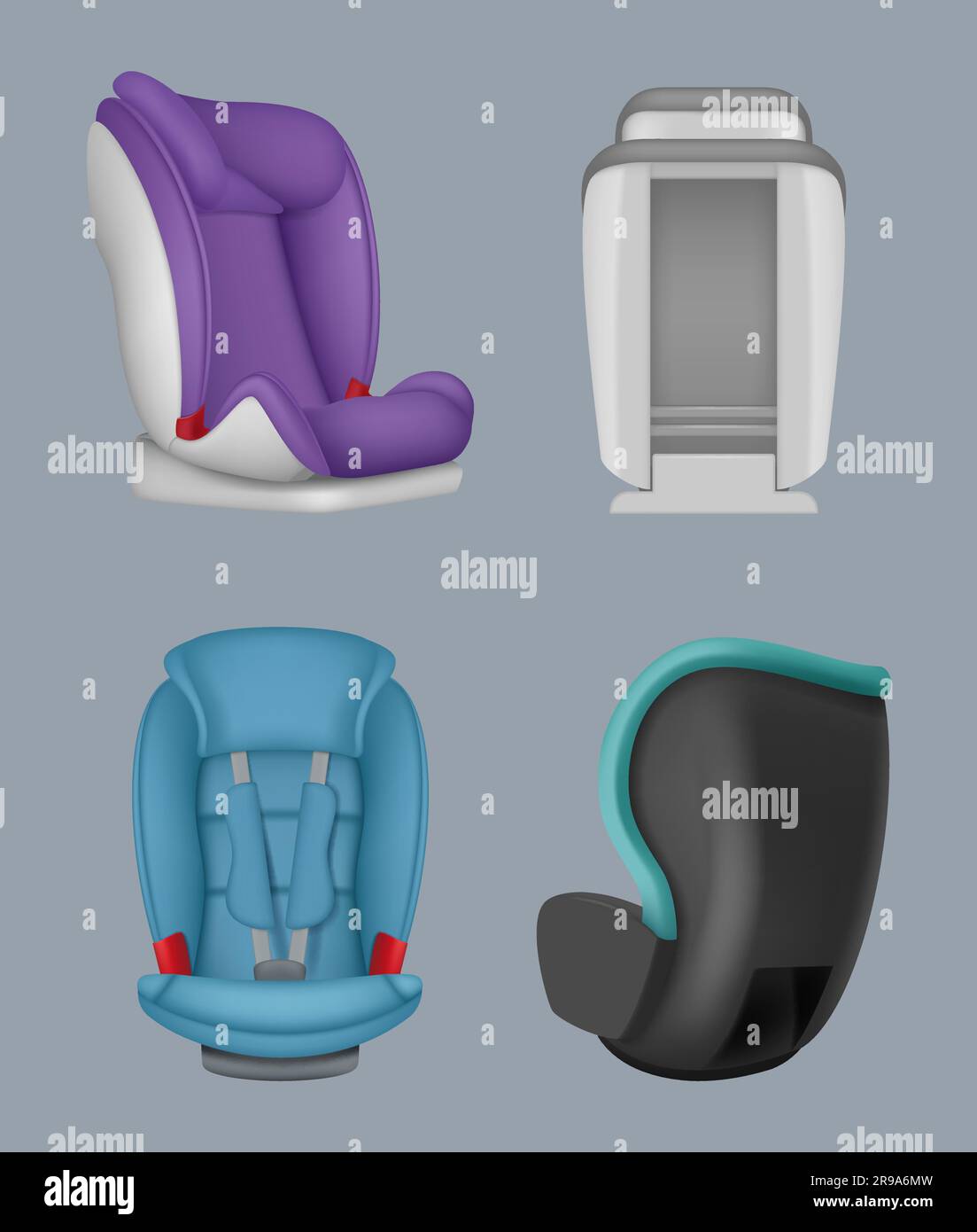 Car seat cartoon hi-res stock photography and images - Alamy