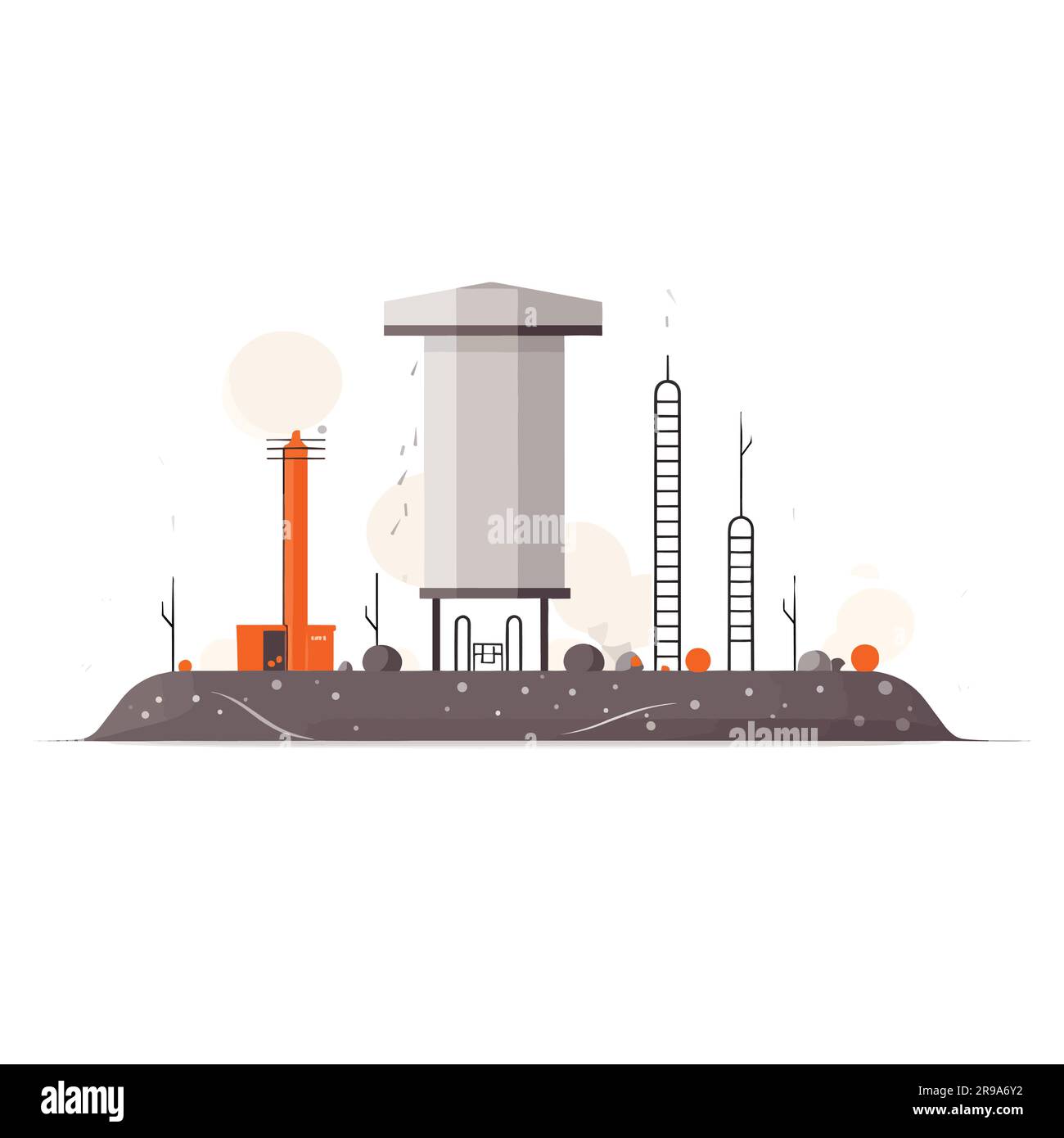 Future site sign Stock Vector Images - Alamy