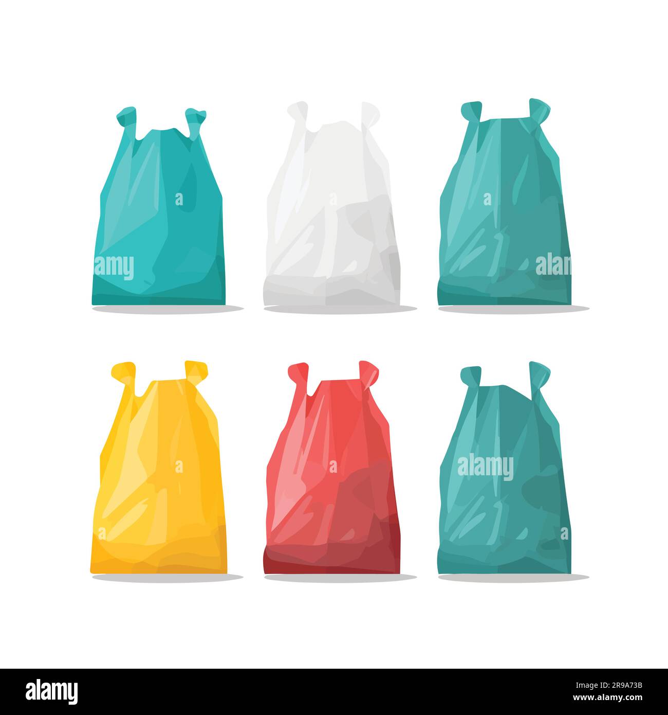 Plastic bag texture Stock Vector Images - Alamy