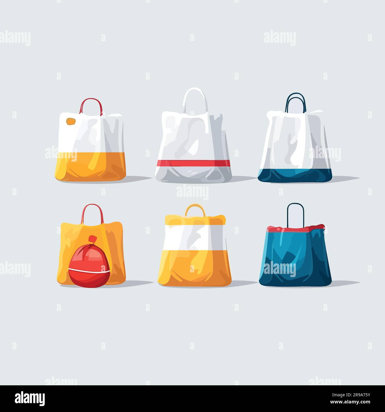 Clear plastic texture Stock Vector Images - Alamy