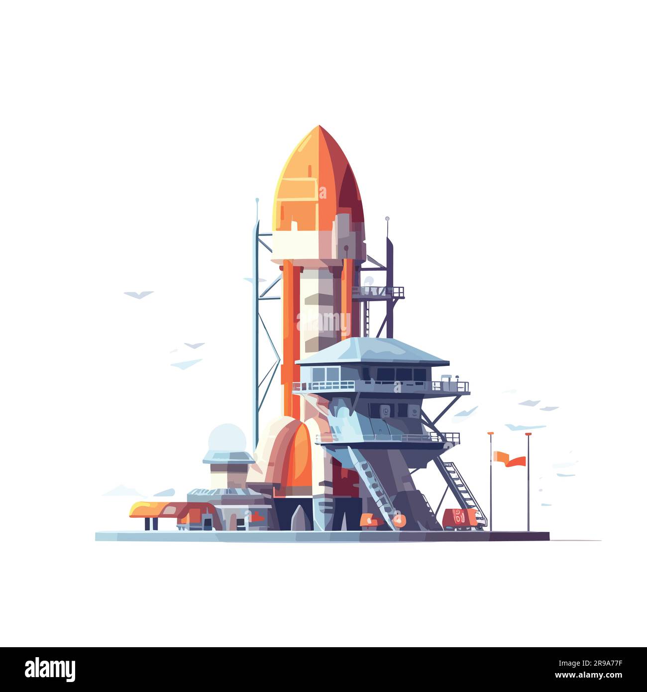 Satellite launch vehicle Stock Vector Images - Alamy