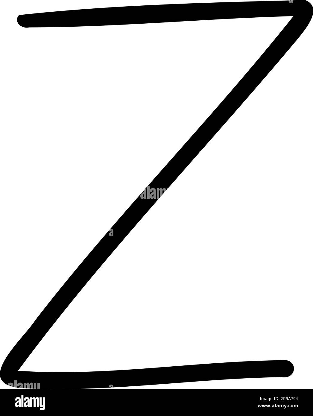 Z letter latin english Stock Vector Image & Art - Alamy