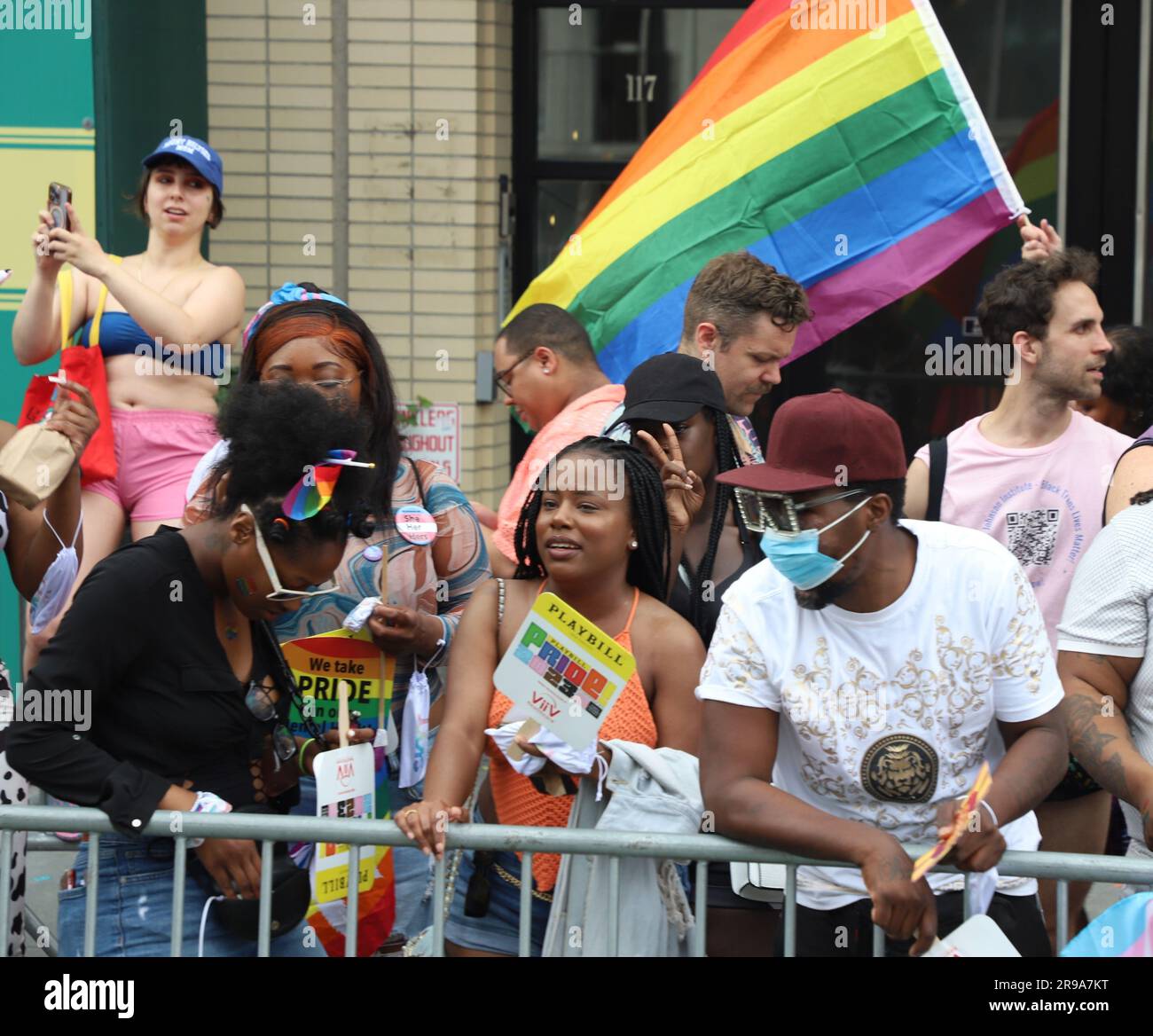 June 25, 2023, New York City, New York: (NEW) The 53rd NYC Pride March ...