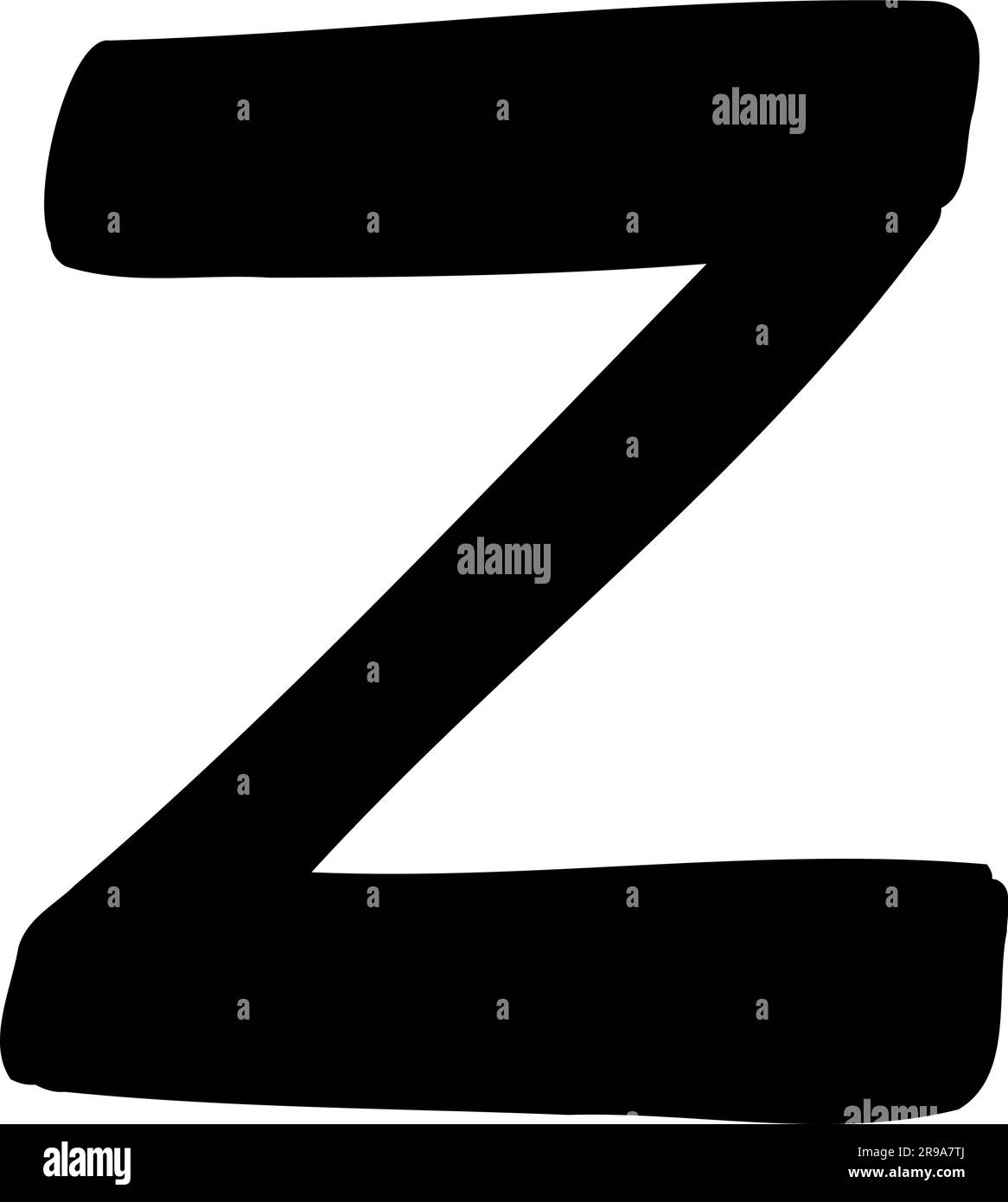 Bold Z letter latin english Stock Vector Image & Art - Alamy