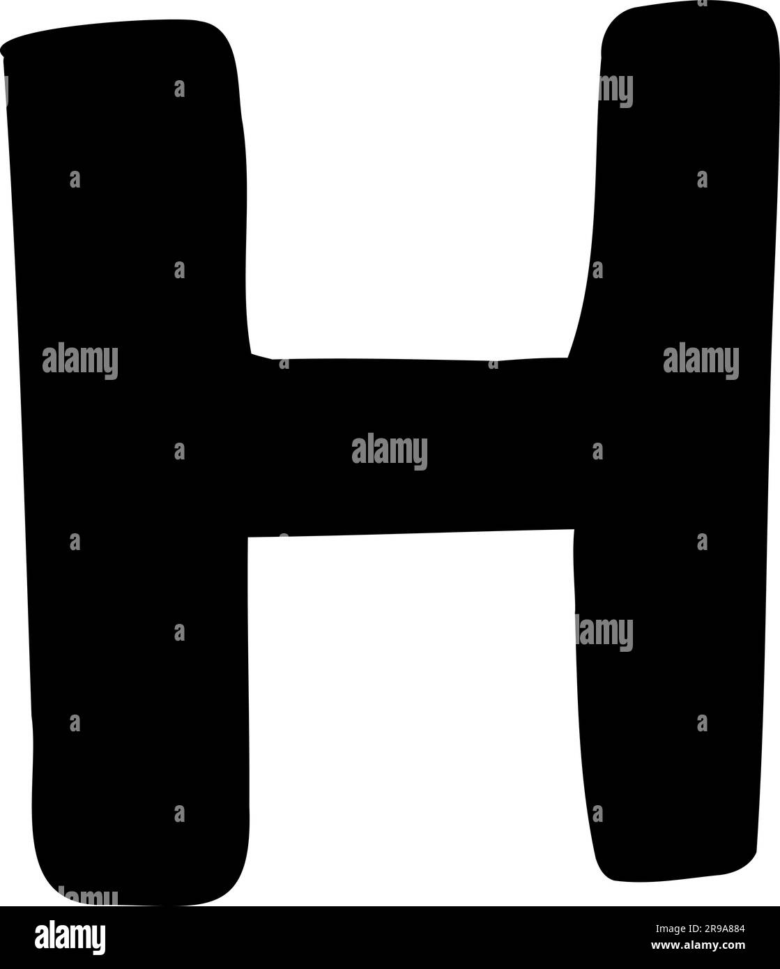 Bold h Stock Vector Images - Alamy