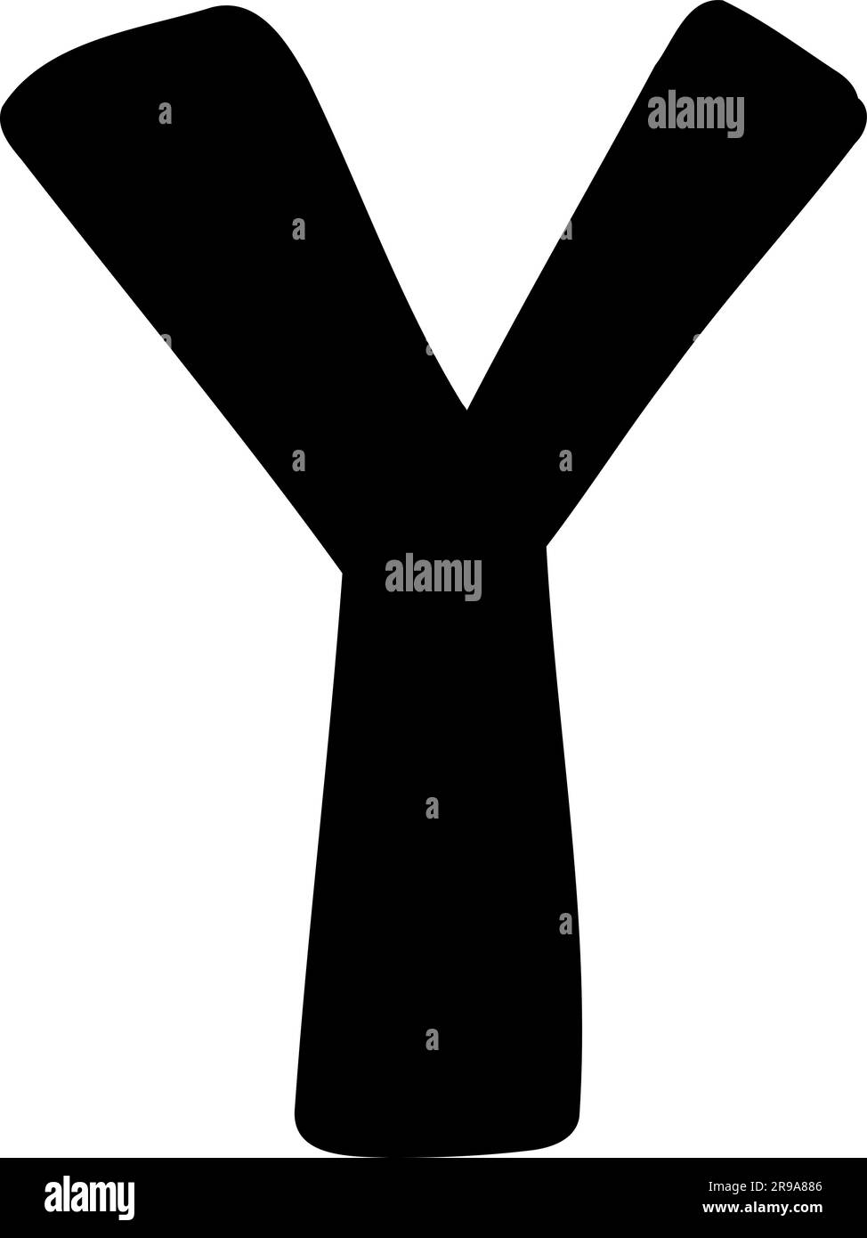Bold Y letter latin english Stock Vector Image & Art - Alamy