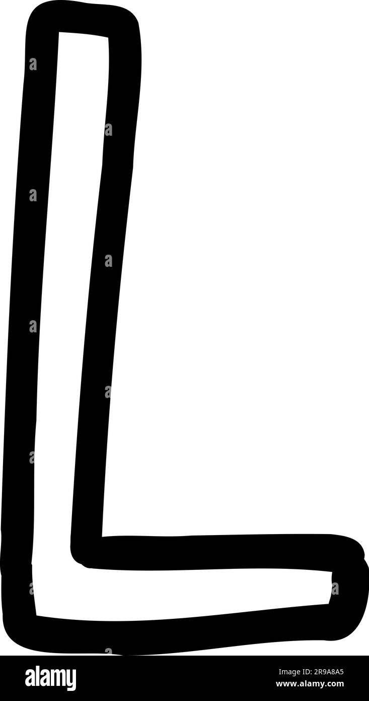 Capital Letter A Outline