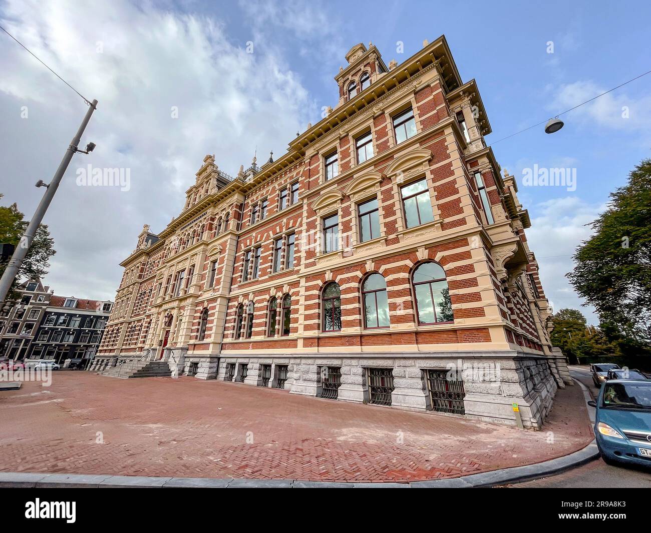 Amsterdam, the Netherlands - October 11, 2021: Street view and generic ...