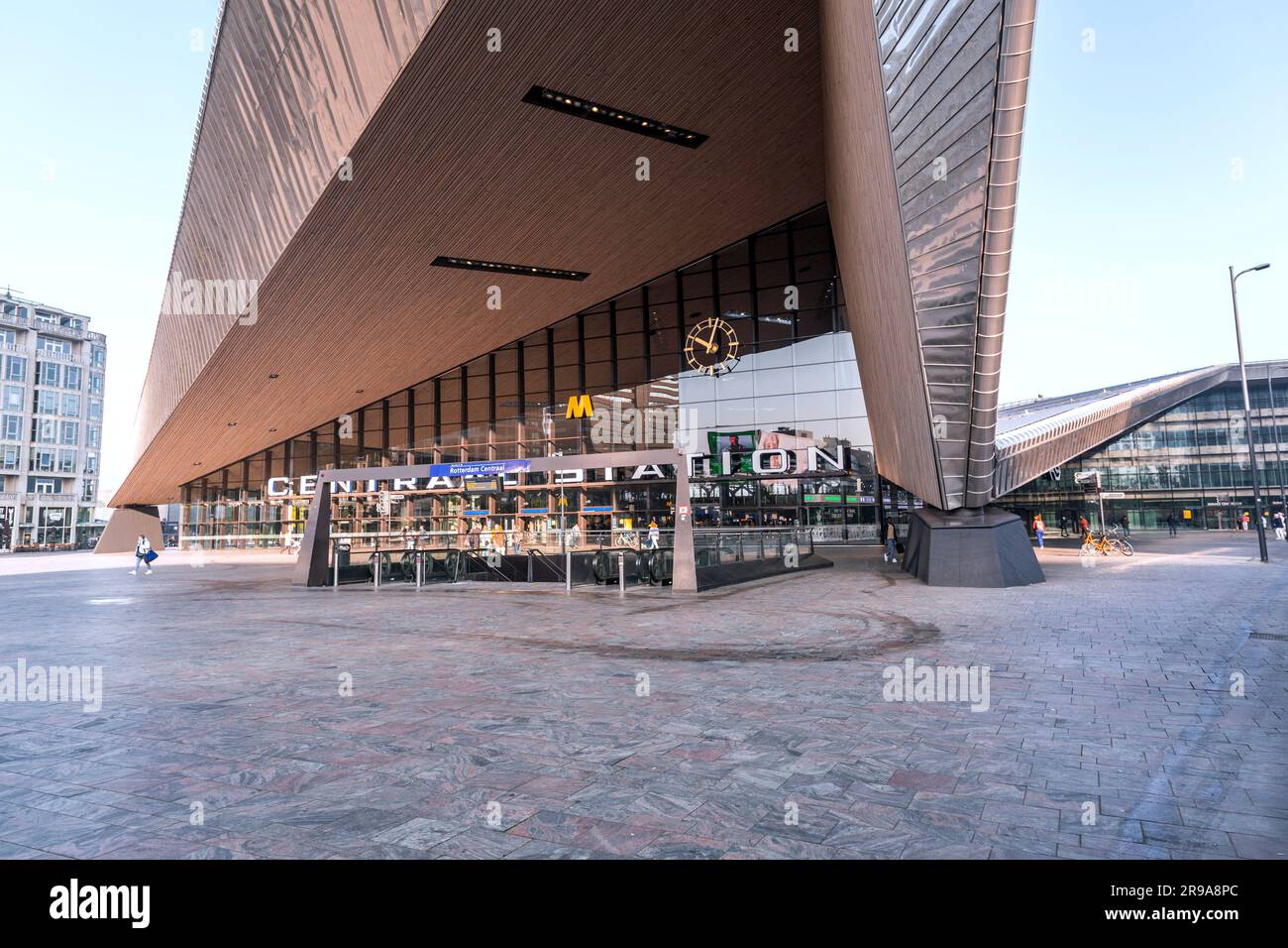 Rotterdam, Netherlands - October 9, 2021: Exterior view of the ...