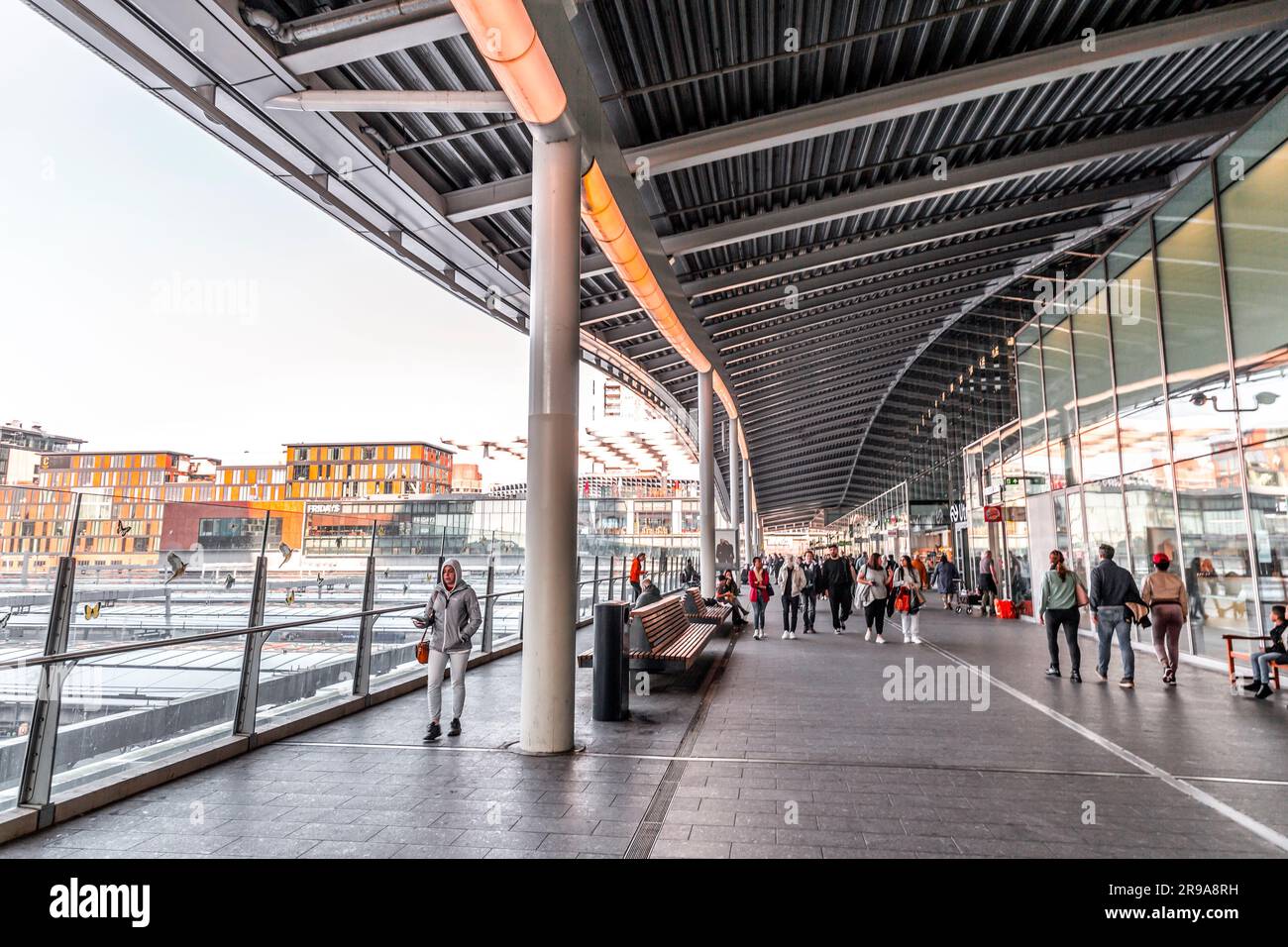 Utrecht, NL - OCT 9, 2021: Utrecht Central Station is the transit hub ...