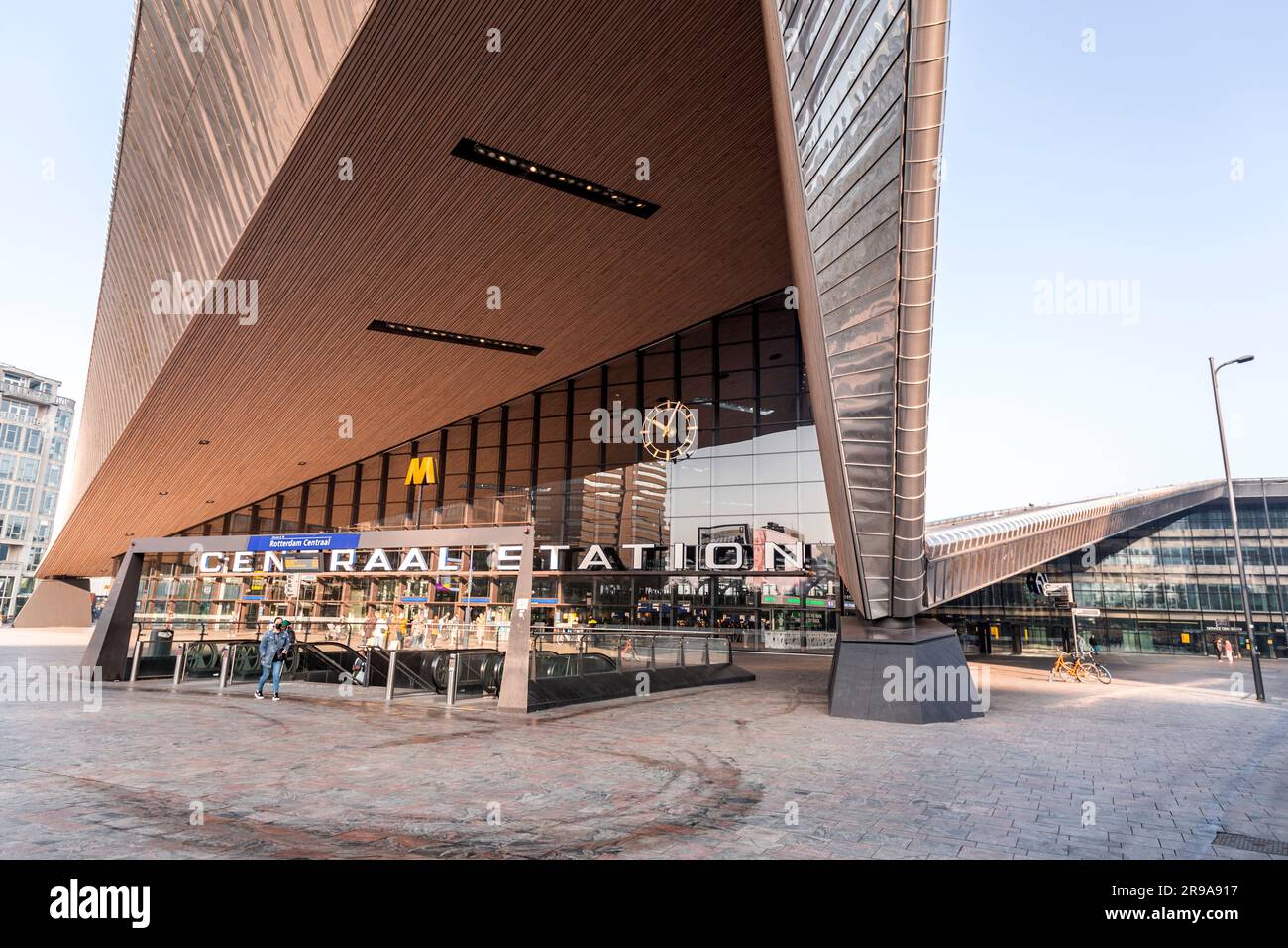 Rotterdam, Netherlands - October 9, 2021: Exterior view of the ...