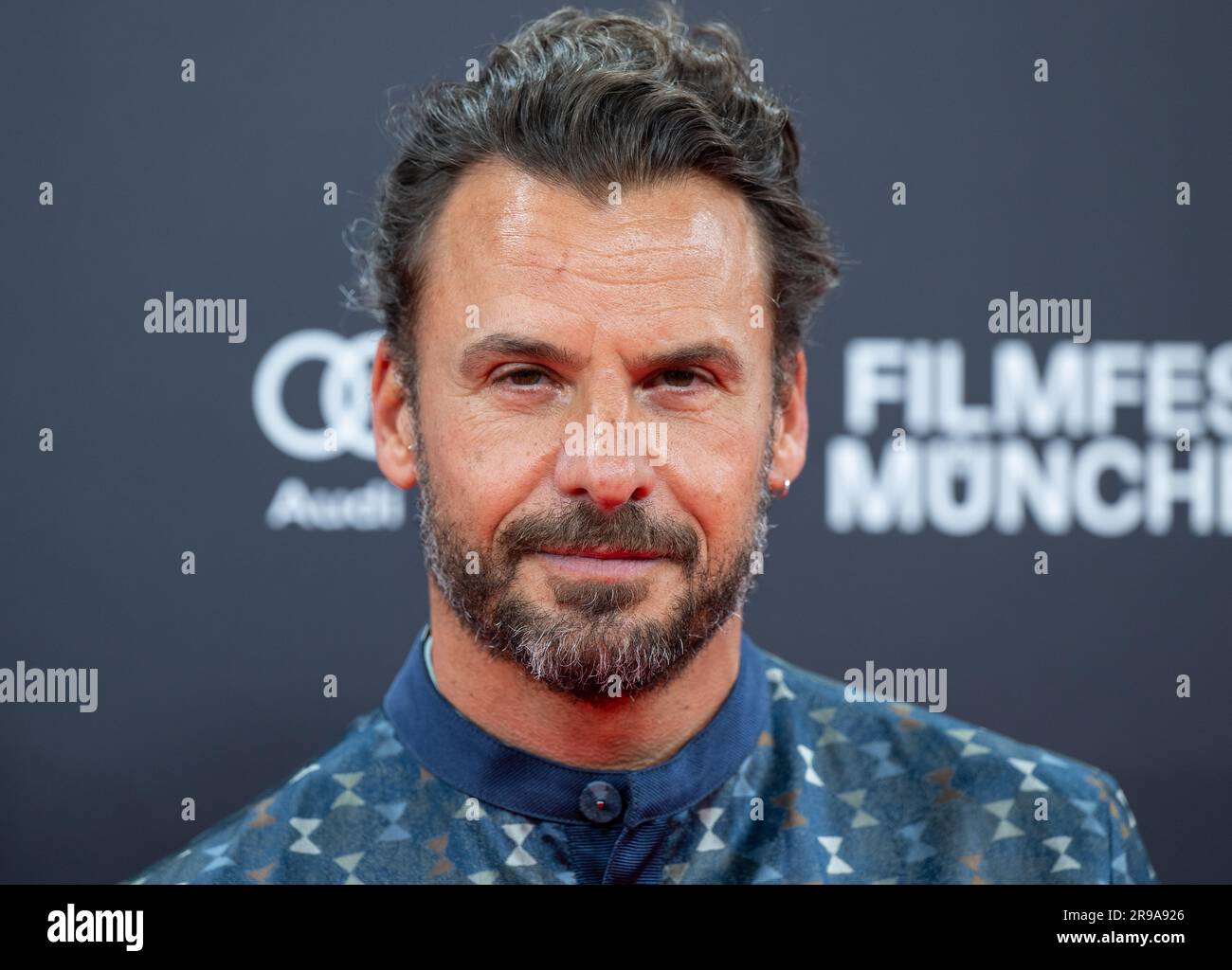 Munich, Germany. 23rd June, 2023. Stephan Luca, actor, comes to the ...